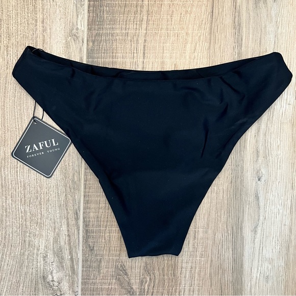 Zaful | Swim | New Zaful Black Bikini Bottoms In Size Small | Poshmark